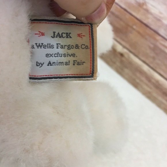Wells Fargo | Toys | Wells Fargo Jack The Dog Plush Red Bandana | Poshmark